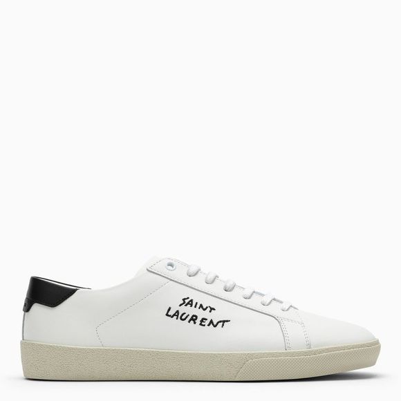 Saint Laurent | Shoes | Saint Laurent White Sl6 Low Sneakers | Poshmark
